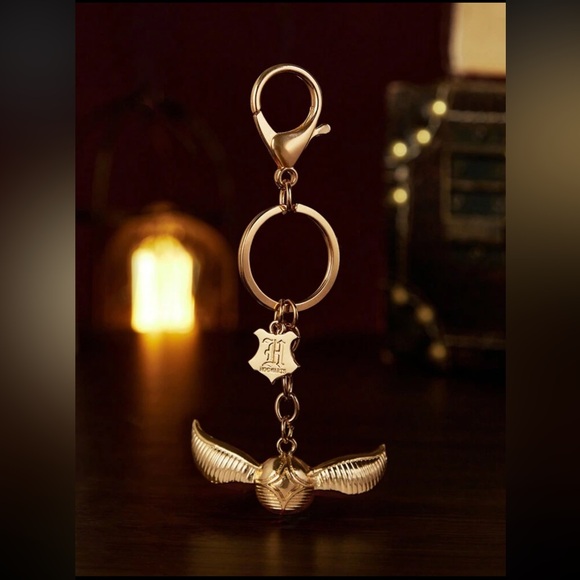 Accessories | New Harry Potter Bag Charm Key Ring Golden Snitch | Poshmark